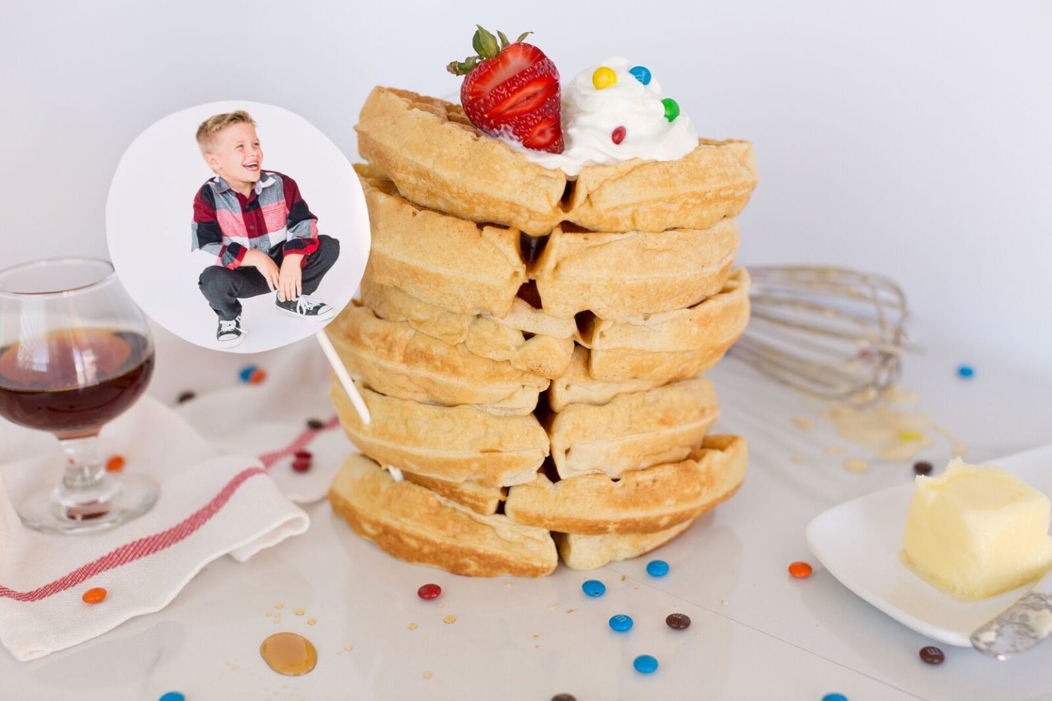 Cash's 7th Birthday 7 Stack! Gourmet Recipe + Waffle Transforming Tips ...