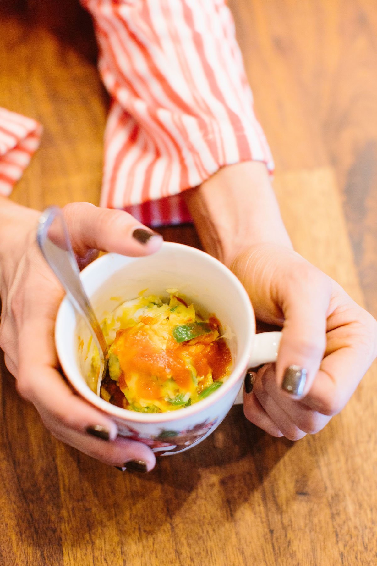 Christmas Morning Cooking // 1-Minute Breakfast in a Mug - Heidi Powell