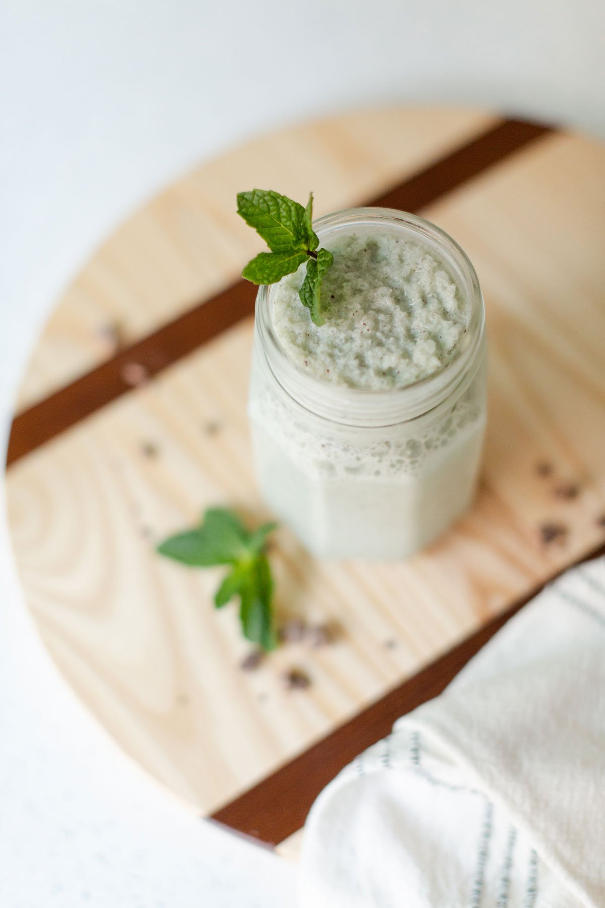 Girl Scout Cookie-Inspired Mint Cookie Shake Recipe - Heidi Powell