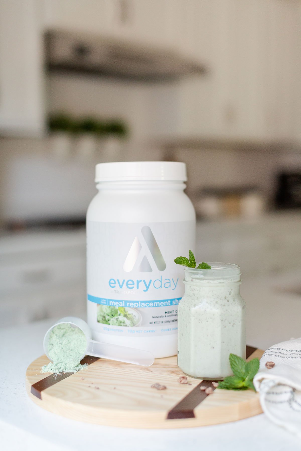 Girl Scout Cookie-Inspired Mint Cookie Shake Recipe - Heidi Powell