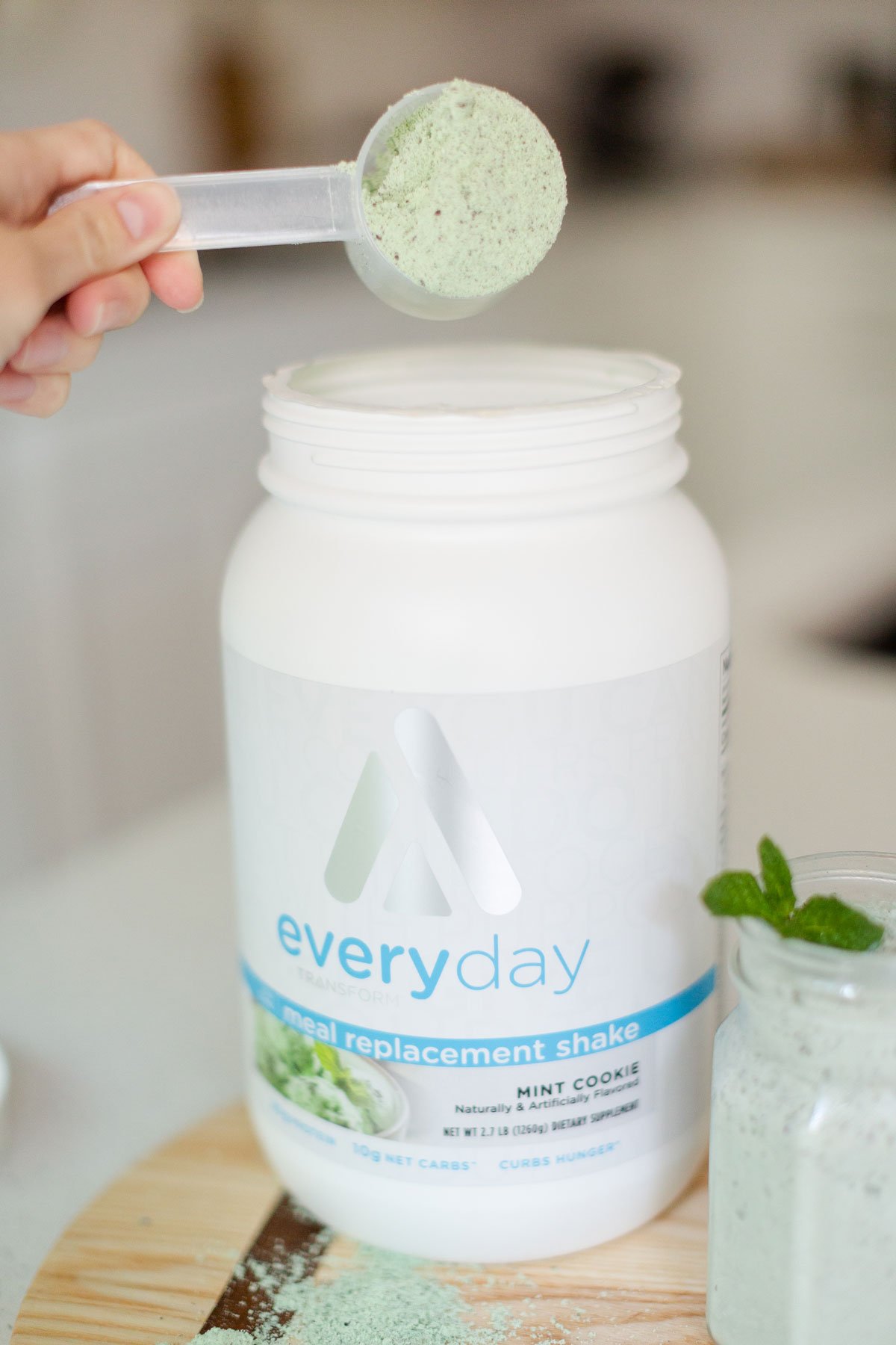 Girl Scout Cookie-Inspired Mint Cookie Shake Recipe - Heidi Powell